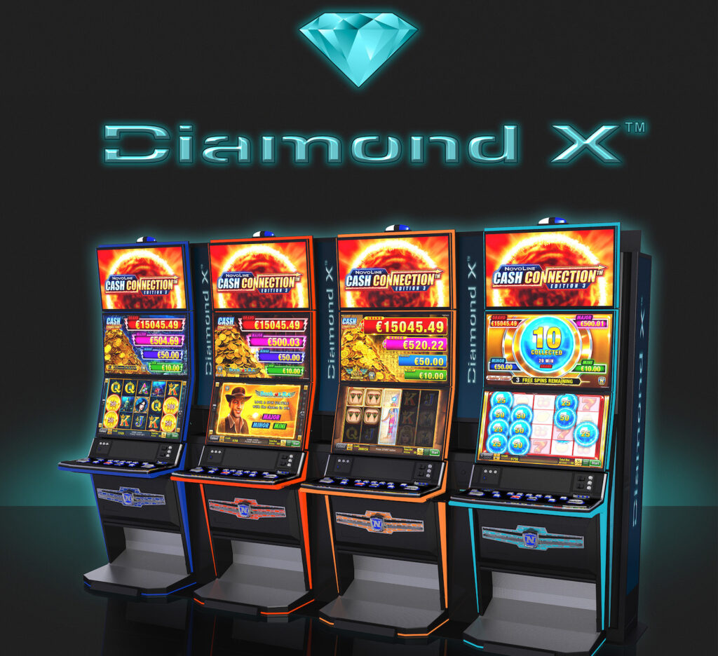 Novomatic introduces the Diamond X 2.32 cabinet | AGB