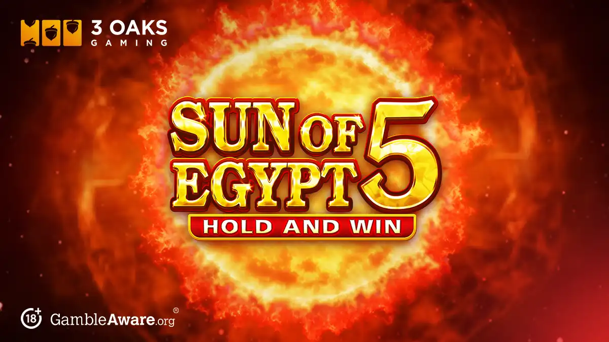 3 Oaks Gaming debuts Sun of Egypt 5, enhancing its proven slot series | AGB