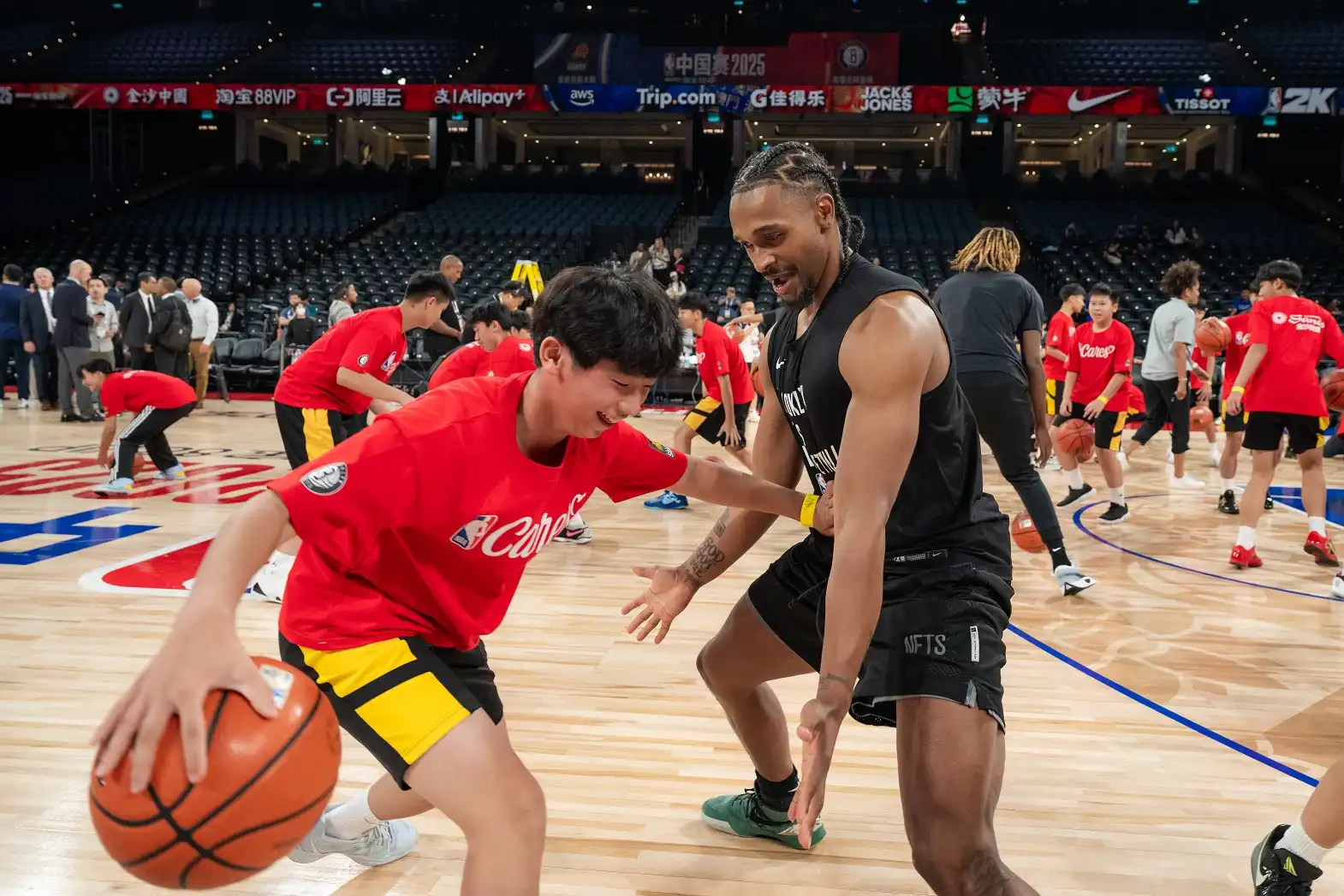 NBA Cares x Sands Cares Community Impact Week opens with official ...