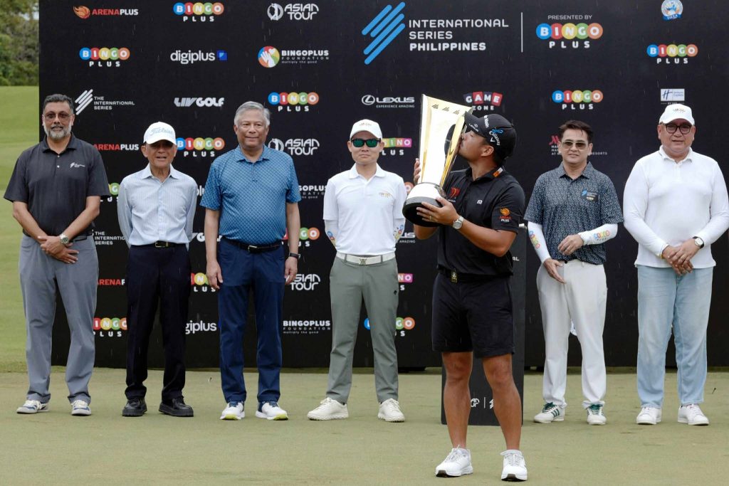 PAGCOR celebrates Miguel Tabuena’s triumph at the International Series ...