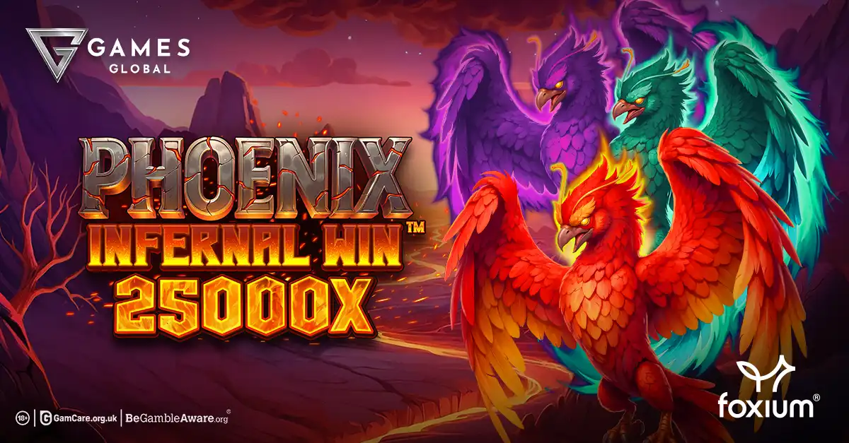 Games Global and Foxium studio release Phoenix Infernal Win | AGB