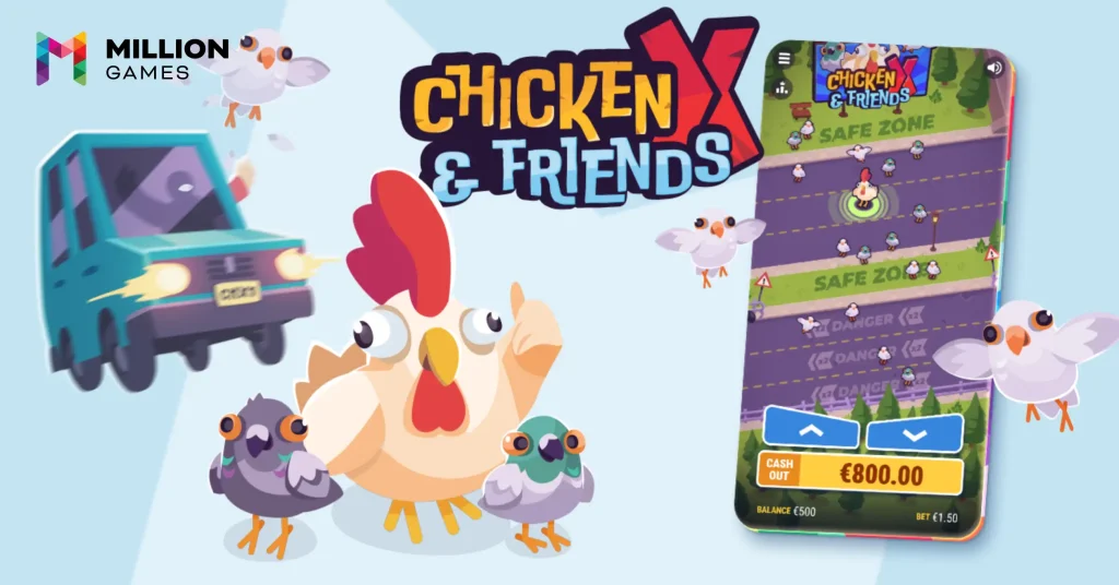 Million Games showcases multiplayer crash game Chicken X & Friends at ...