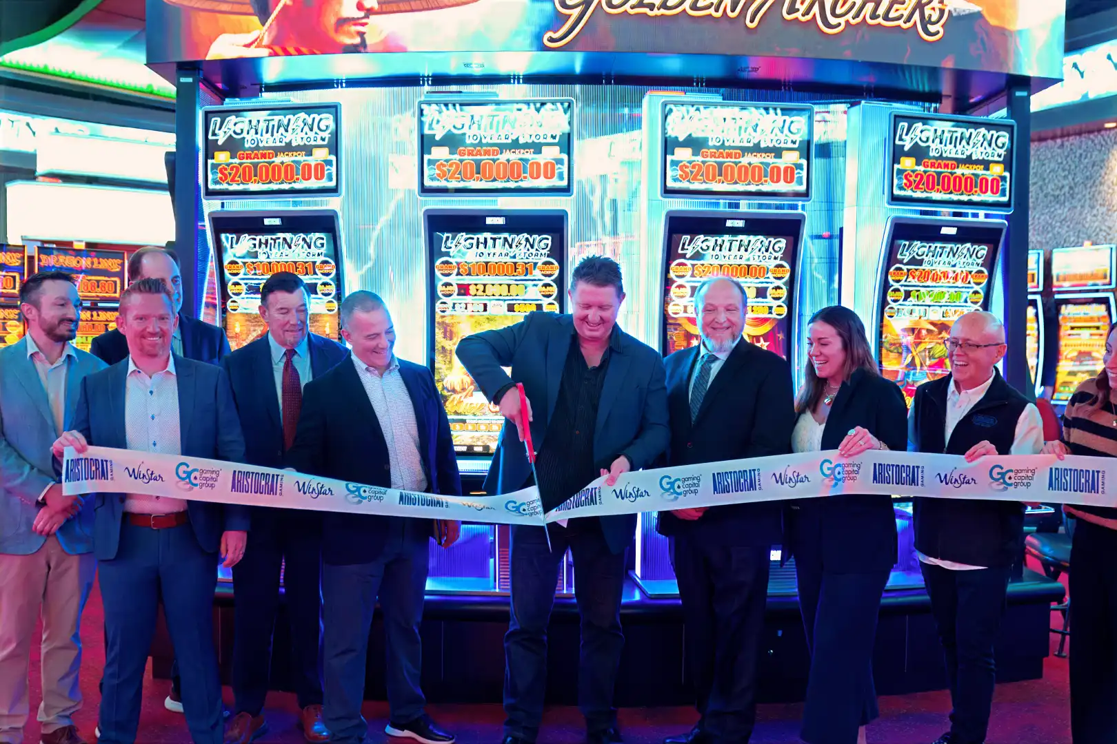 Aristocrat Gaming’s Lightning 10 Year Storm debuts at WinStar World ...