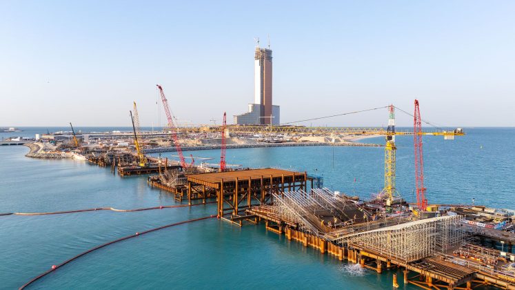 Wynn Al Marjan Island bridge project reaches half completion | AGB