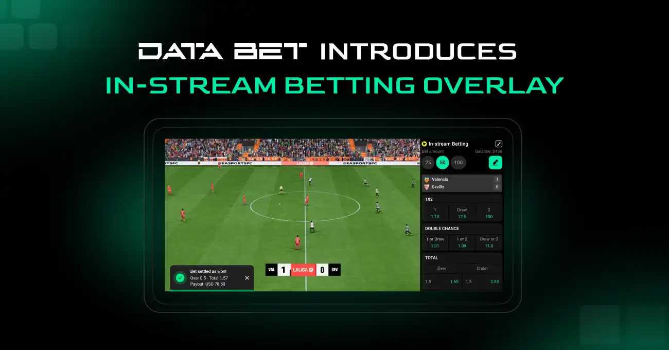 DATA.BET unveils In‑Stream Betting, bringing wagers directly into the ...