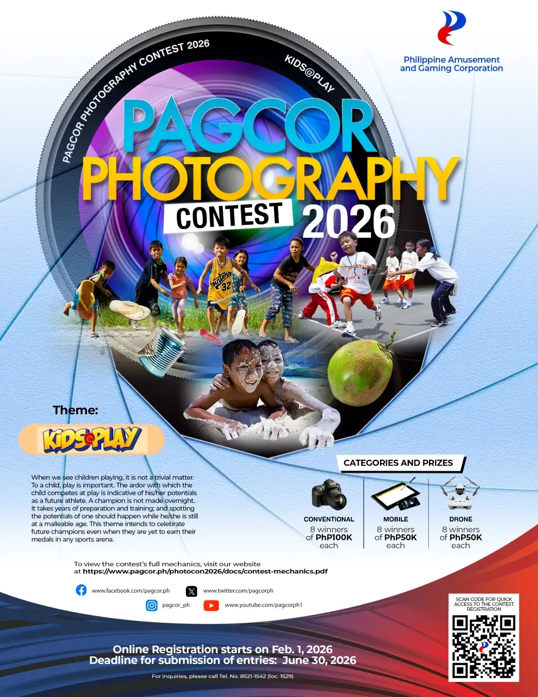 PAGCOR urges final entries as ‘Kids@Play’ Photo Contest nears June 30 ...